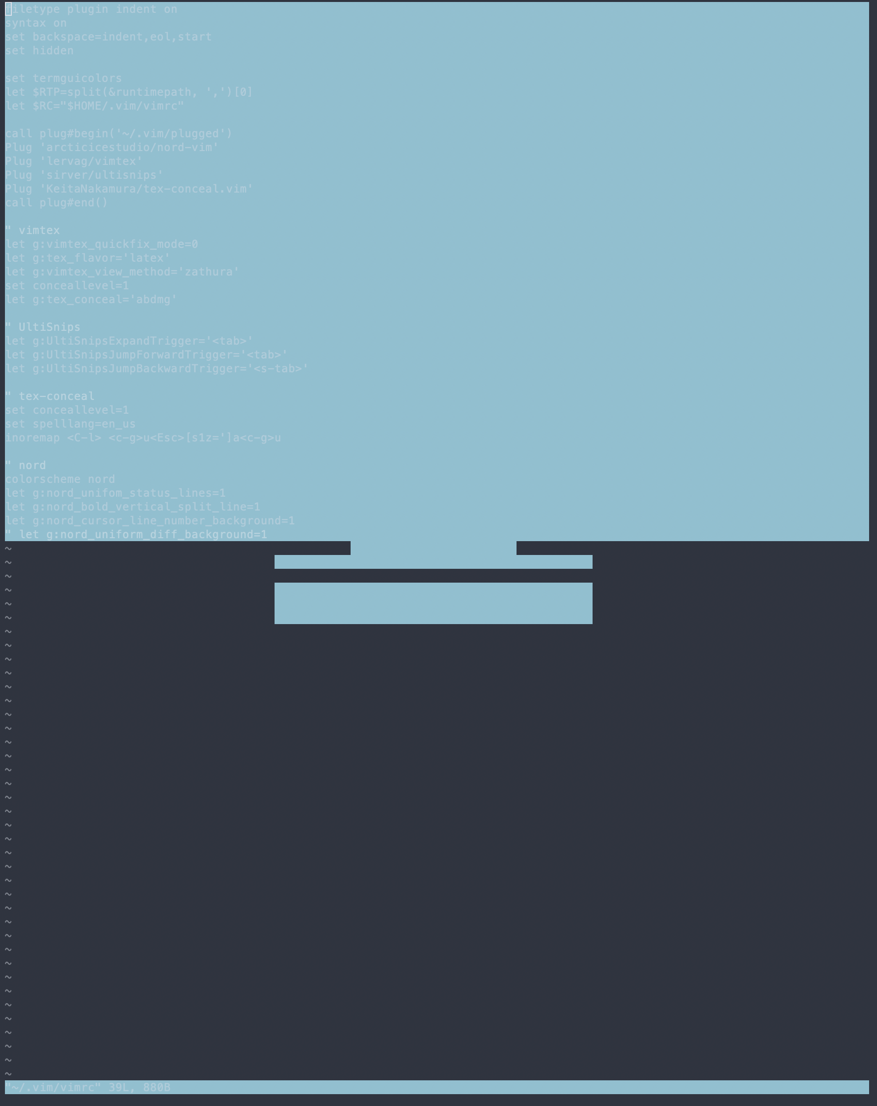 incorrect color scheme · Issue #249 · nordtheme/vim · GitHub