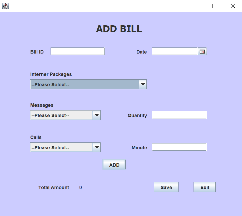 GitHub - Hannah555/Telephone-Billing-System