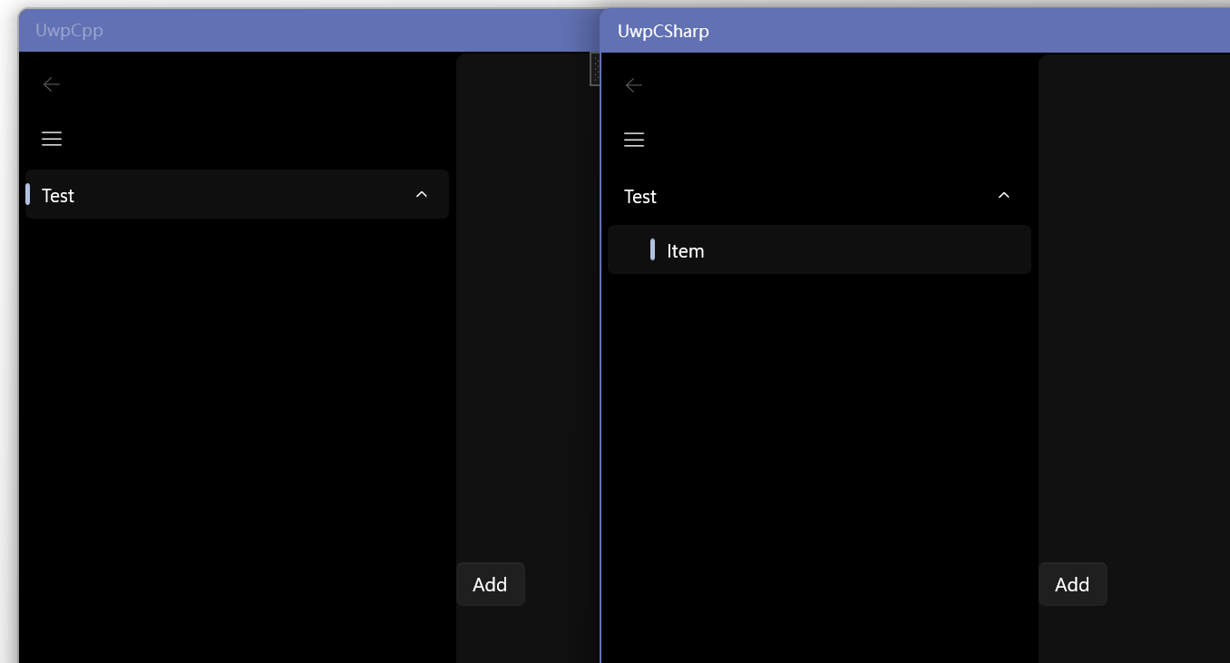 Add New Item In Navigationviewitem In C Winrt Does Not Show Up · Issue 7552 · Microsoft