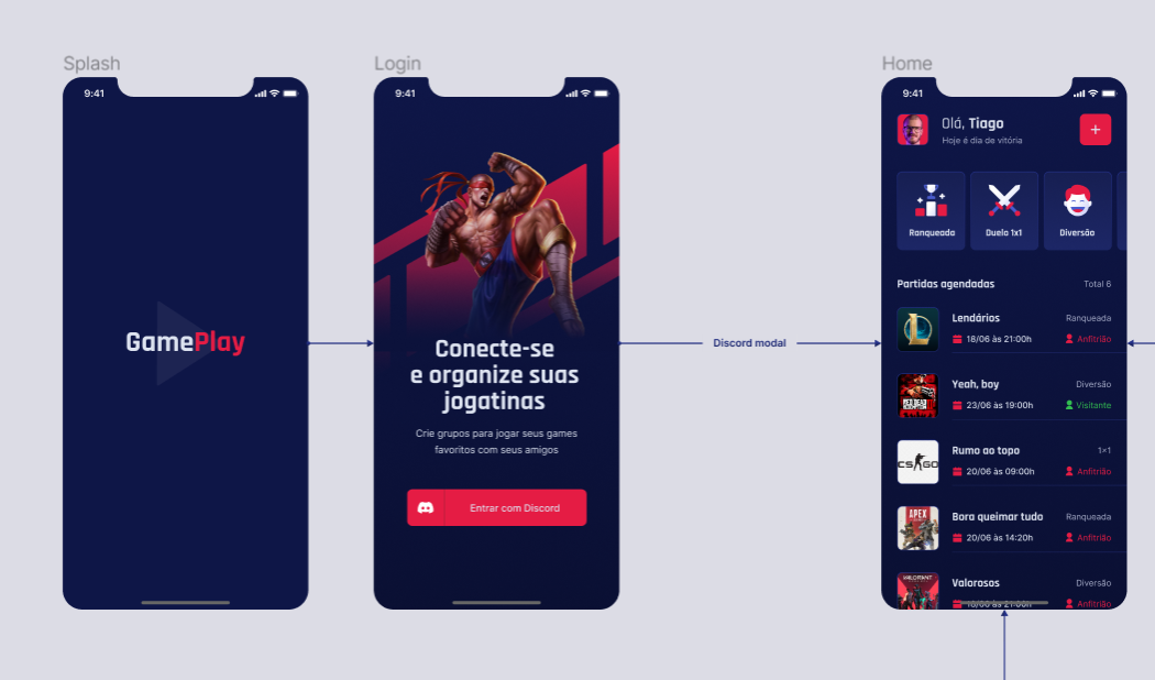 GitHub - LuizFantin/gameplay-app