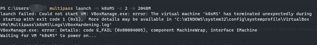launch failed: Could not generate a new UUID · Issue #1816 · canonical ...