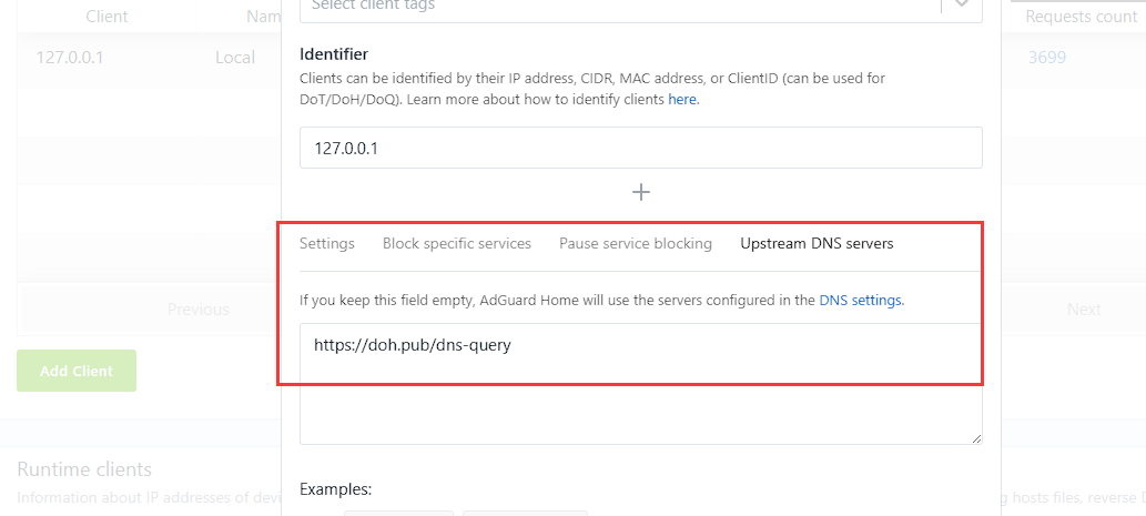Cache is not available when using custom DNS upstream server for client · Issue #6238 ...