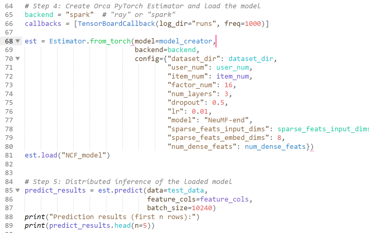 Orca: the optimizer_creator and loss_func shouldn't be required in ...