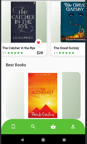 GitHub - anuj1317/Book_shop_UI: Flutter Book Shop UI