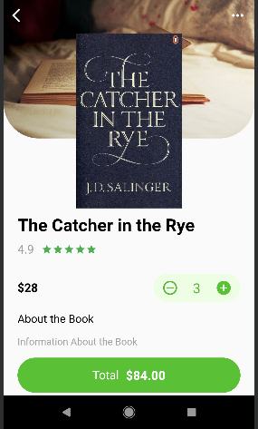 GitHub - anuj1317/Book_shop_UI: Flutter Book Shop UI