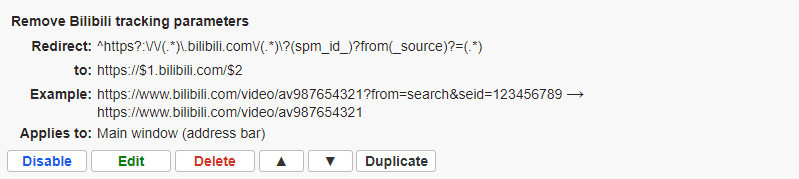 添加去除跳转时网址参数(?大概)功能的 · Issue #263 · the1812/Bilibili-Evolved · GitHub