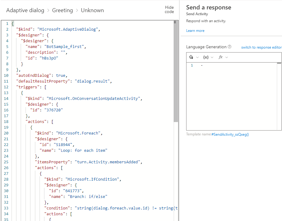 Code editor not opening in Bot Composer · Issue #7833 · microsoft/BotFramework-Composer · GitHub