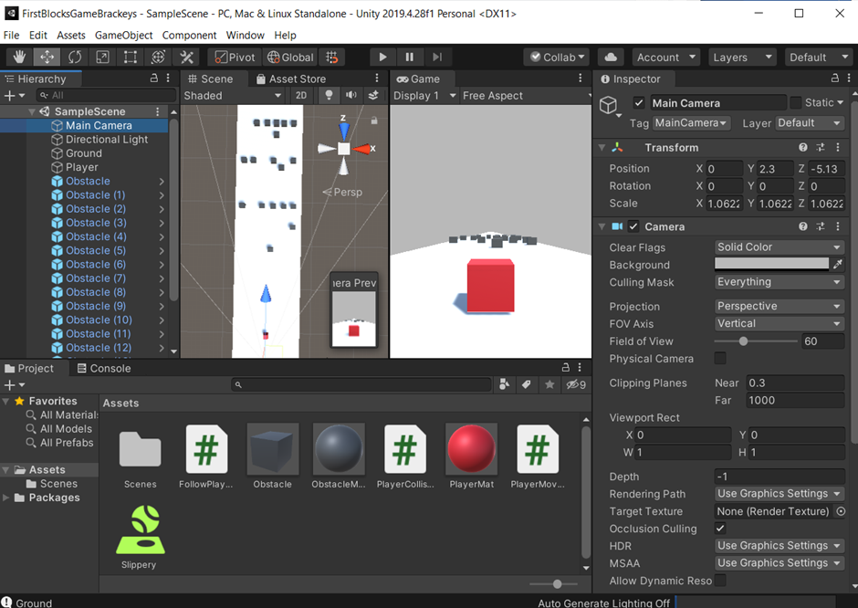 GitHub - jaichaudhry323/Unity_Blocks_Obstacles_Game