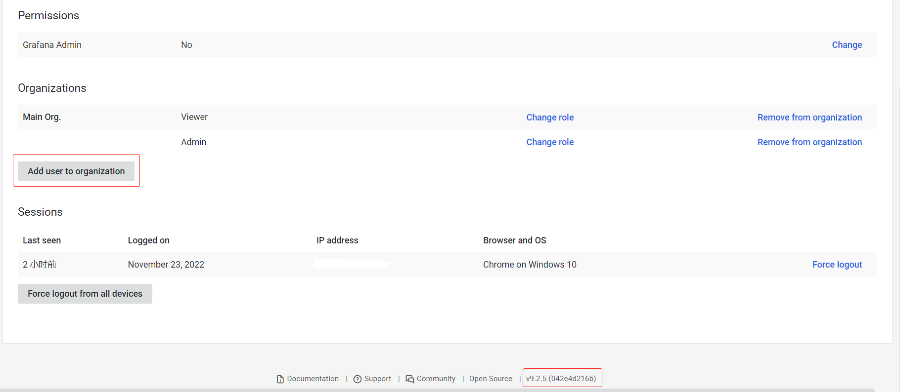 Grafana admins cannot add Oauth synced users to Org anymore, the Add button is missing · Issue ...