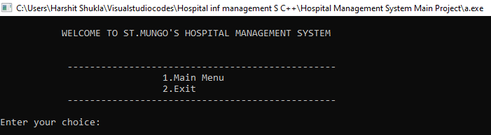 GitHub - Harshit-Shukla1/Hospital-Management-System: A Hospital ...