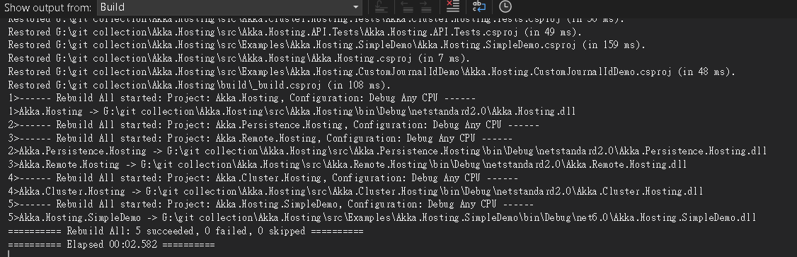 Simpledemo Execution Exception · Issue 179 · Akkadotnetakkahosting 