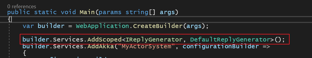 SimpleDemo Execution Exception · Issue #179 · akkadotnet/Akka.Hosting · GitHub