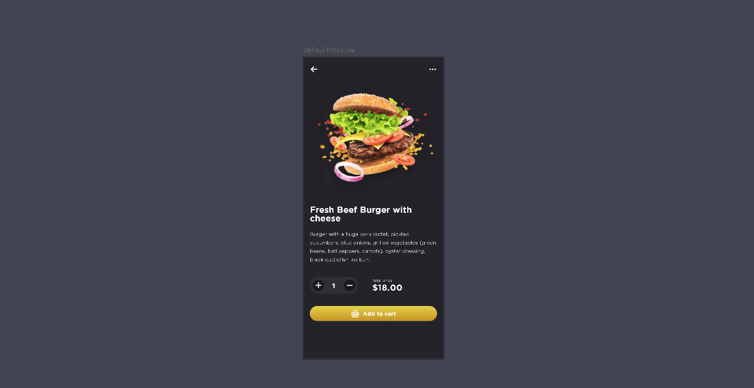 GitHub - Alvarenga-Dev/Burger-App-Layout: I create a project to train my knowledge of Android ...
