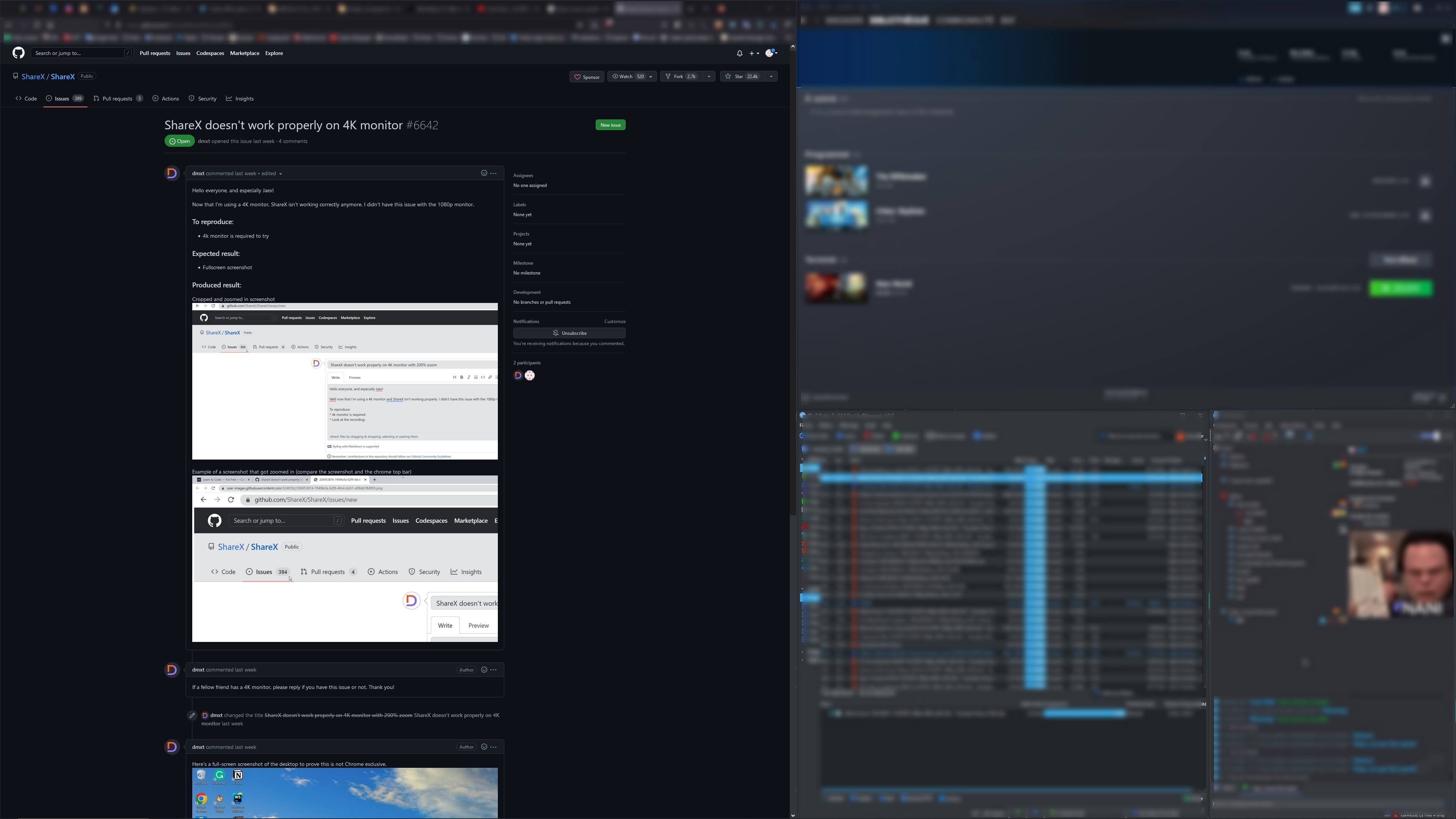 ShareX doesn't work properly on 4K monitor · Issue #6642 · ShareX/ShareX · GitHub