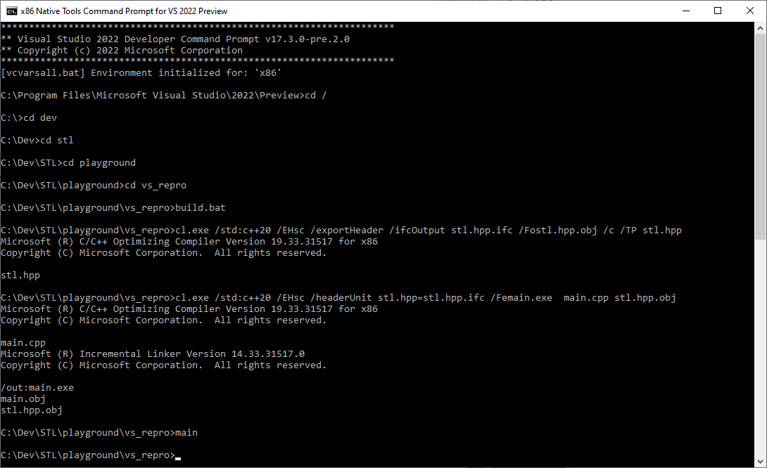 : ICE when used as header unit · Issue #2724 · microsoft/STL · GitHub