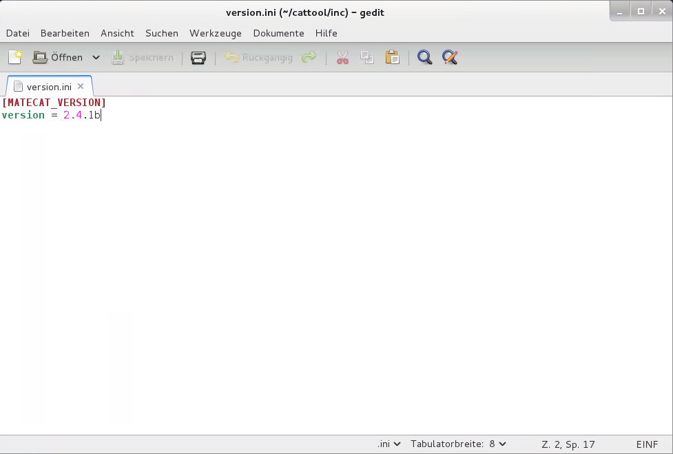 Matecat showing version 2.4.1b · Issue #1365 · matecat/MateCat · GitHub