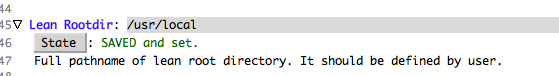 lean server (via lean-mode) seems to expect lookup info in home dir despite being otherwise ...