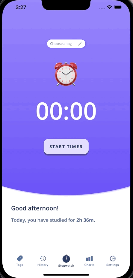 GitHub - mayasarena/Study-Tracker: An iOS study-tracking/productivity ...