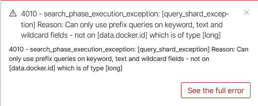 Numeric fields in the index.query.default_field of wazuh-template.json cause errors in generic ...
