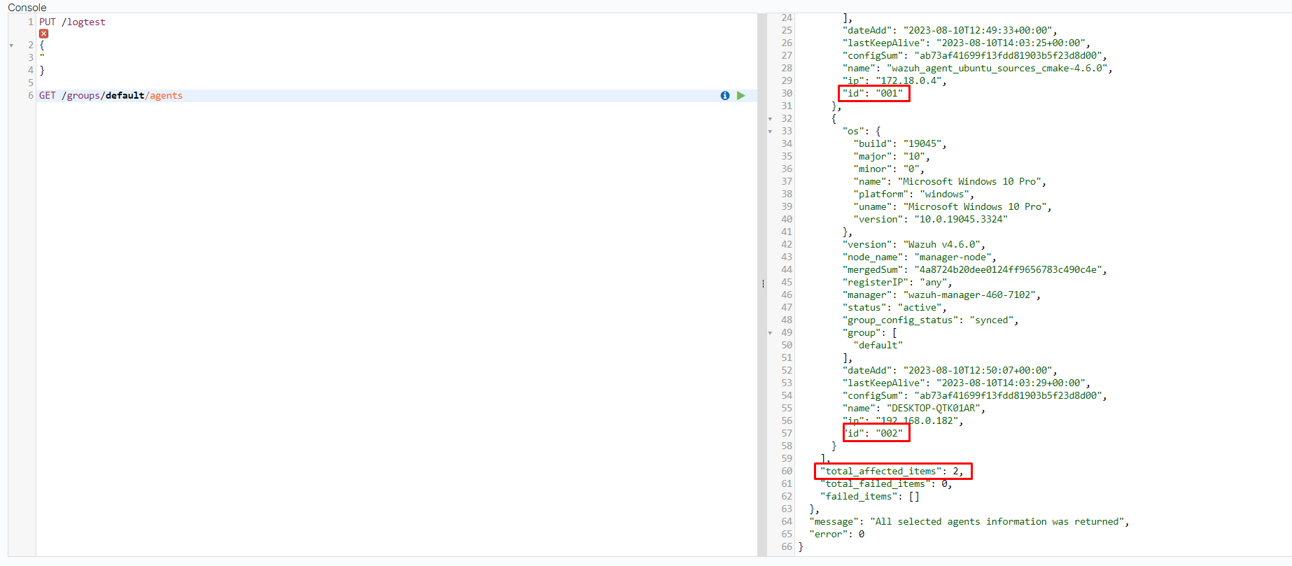 Inconsistent behavior in group's agents endpoint · Issue #18331 · wazuh/wazuh · GitHub