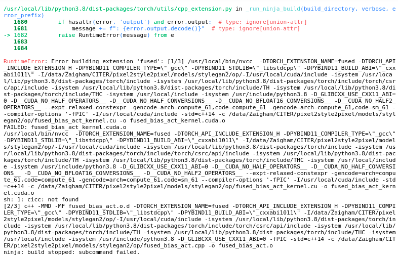 Recommended CUDA version? · Issue #181 · eladrich/pixel2style2pixel · GitHub