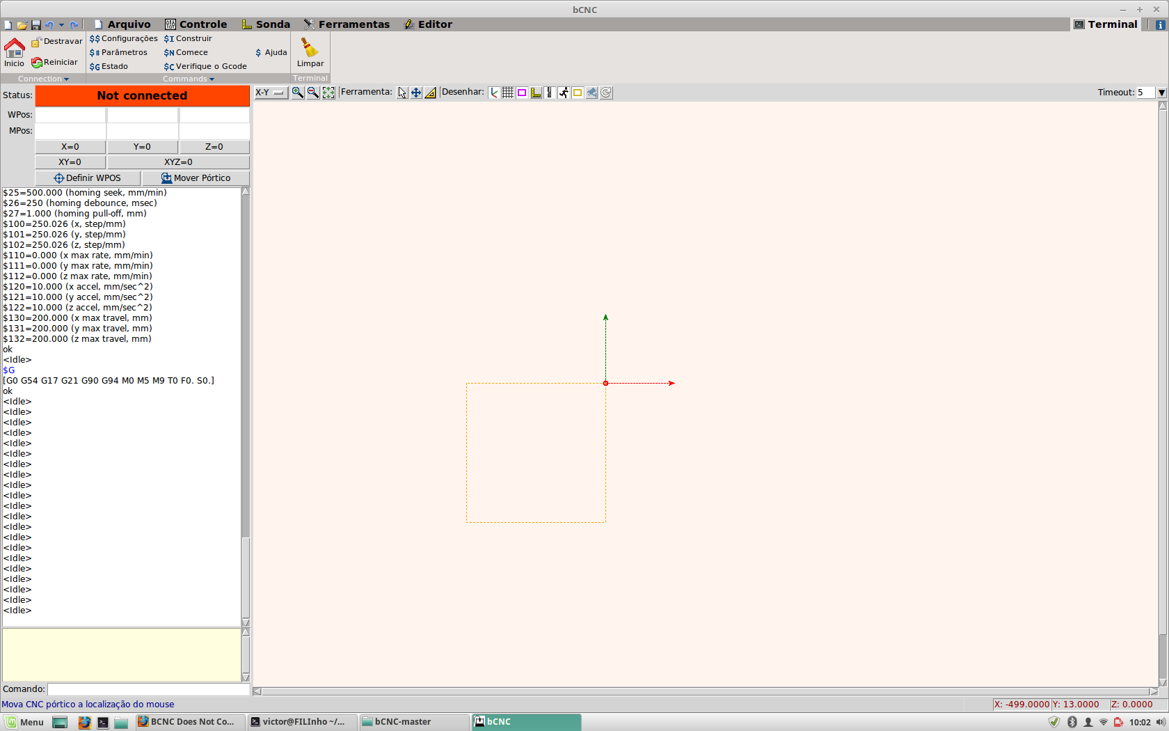 BCNC Does Not Connect Shield - Idle Terminal Message · Issue #958 · vlachoudis/bCNC · GitHub