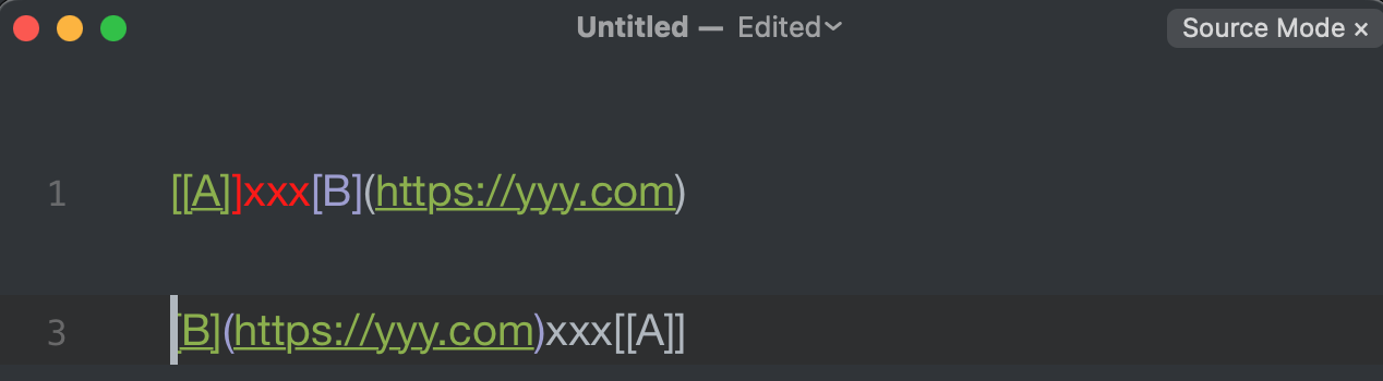 text shown in unexpected red color when source mode · Issue #5531 · typora/typora-issues · GitHub