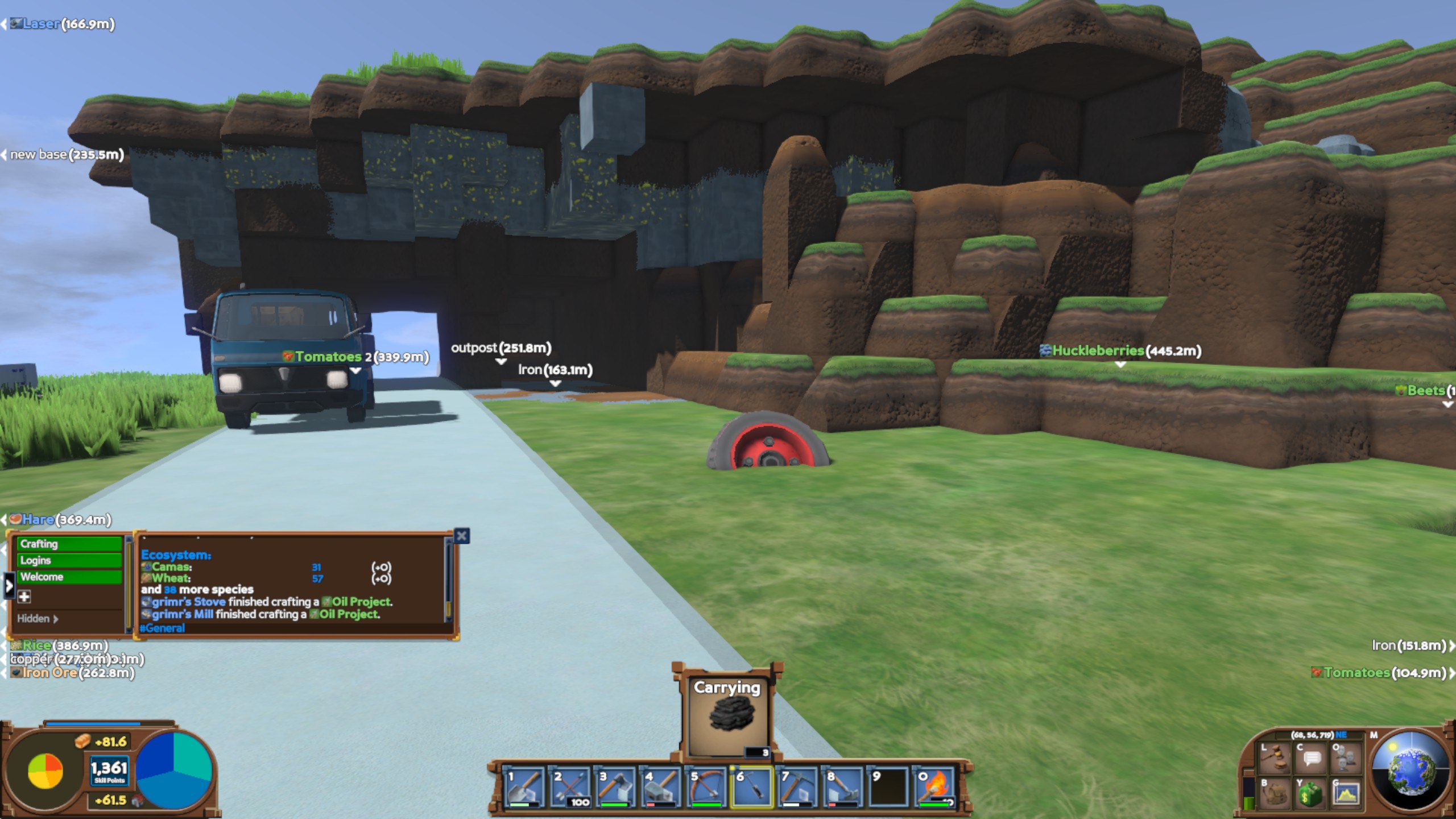 Crane, excavator, Skirt Skeer · Issue #9499 · StrangeLoopGames/EcoIssues · GitHub