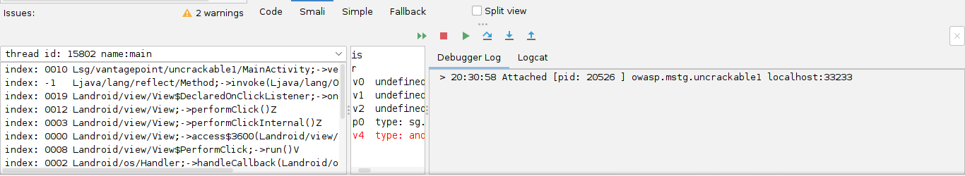 (JDWP Error Code:35) Invalid slot. for · Issue #1826 · skylot/jadx · GitHub