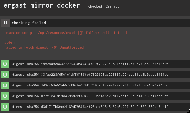 Check Fails On Private Registry · Issue 232 · Concourse Docker Image Resource · Github
