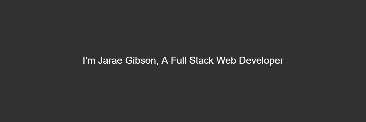 gibso110 (Jarae Gibson) · GitHub