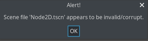 Can't open scene with broken dependency on `ext_resource` · Issue #54603 · godotengine/godot ...