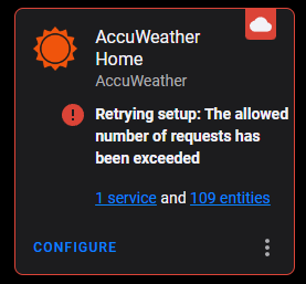 AccuWeather · Issue #77724 · home-assistant/core · GitHub