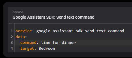 Google Assistant SDK Target · Issue #84813 · home-assistant/core · GitHub