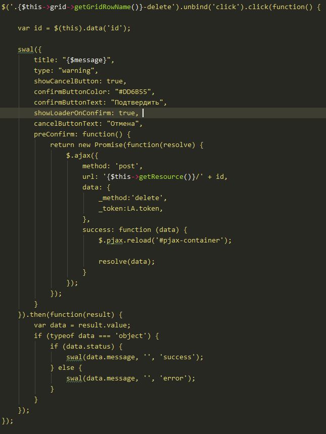 how to make custom modal for confirm delete action for any entity ...