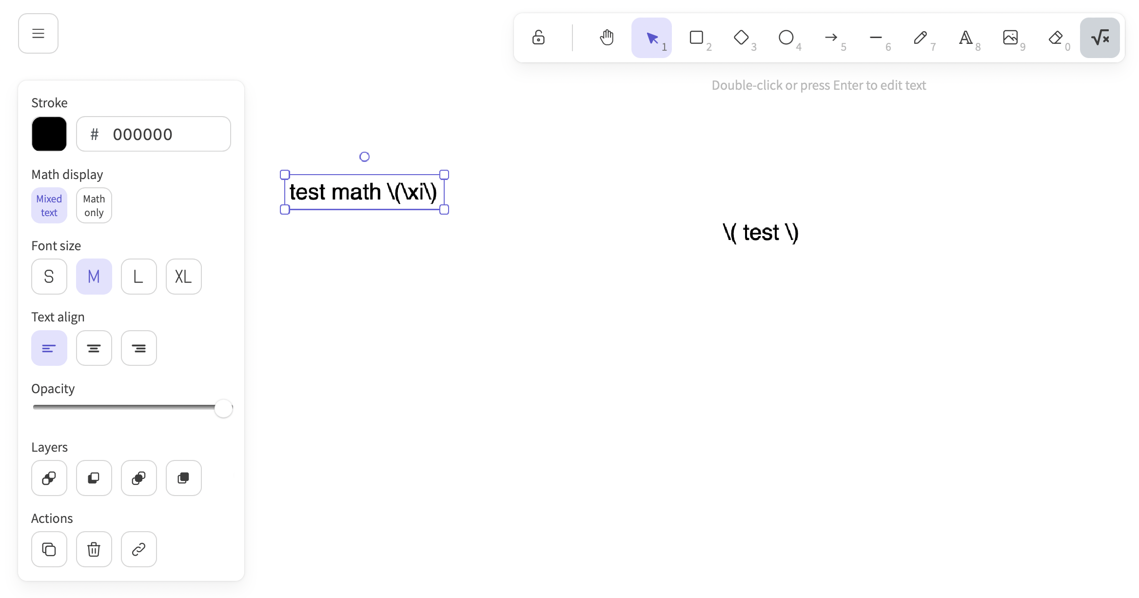 What means of `mixed text` option in formula input? · excalidraw excalidraw · Discussion #6378 ...