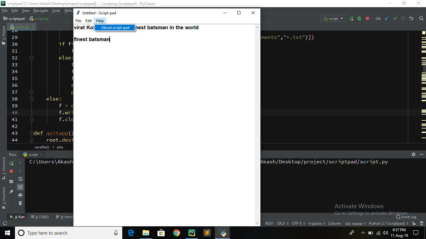 GitHub - ad6533/text-editor: Simple text-editor (Clone of 'notepad ++' ) based on GUI application.
