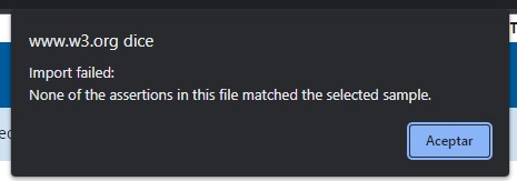 I'm not able to upload the report examples given in this wiki in step 4 · Issue #99 · w3c/wai ...