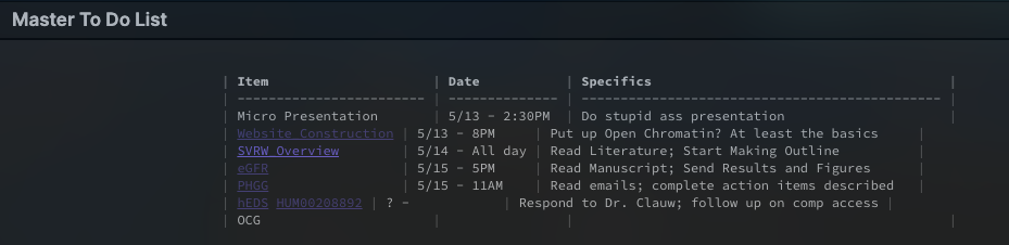 Akin to #188 and #191; use of links disrupts cell spacing · Issue #195 · tgrosinger/advanced ...