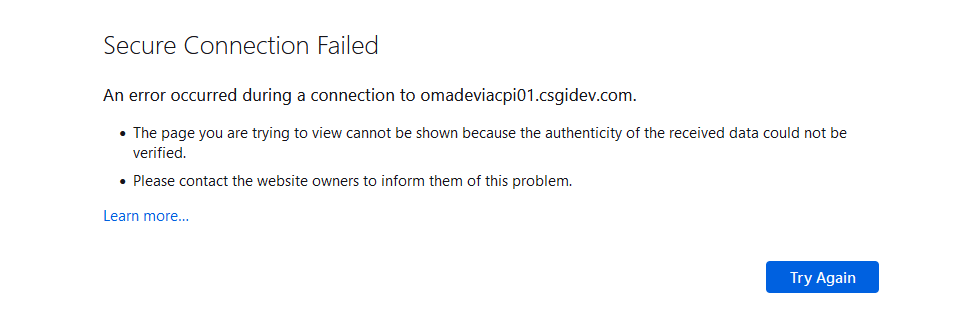 Browser Blocks Web Site Secured By Azure Ad · Issue 2110 · Azureadmicrosoft Identity Web · Github 