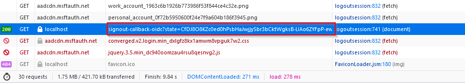 Logout failure on a multi-tenanted application · Issue #2184 · AzureAD/microsoft-identity-web ...