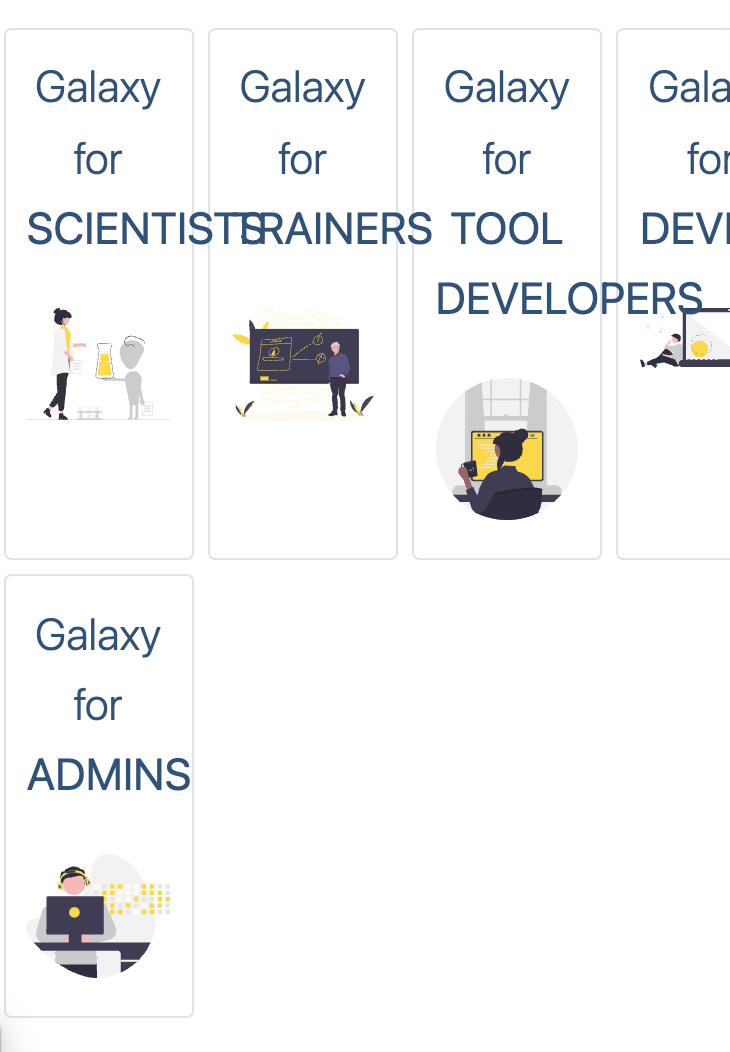 Front page boxes are not responsive ... · Issue #1133 · galaxyproject/galaxy-hub · GitHub