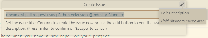 Create issue markdown shows as comma separated integers after canceling previous issue creation ...