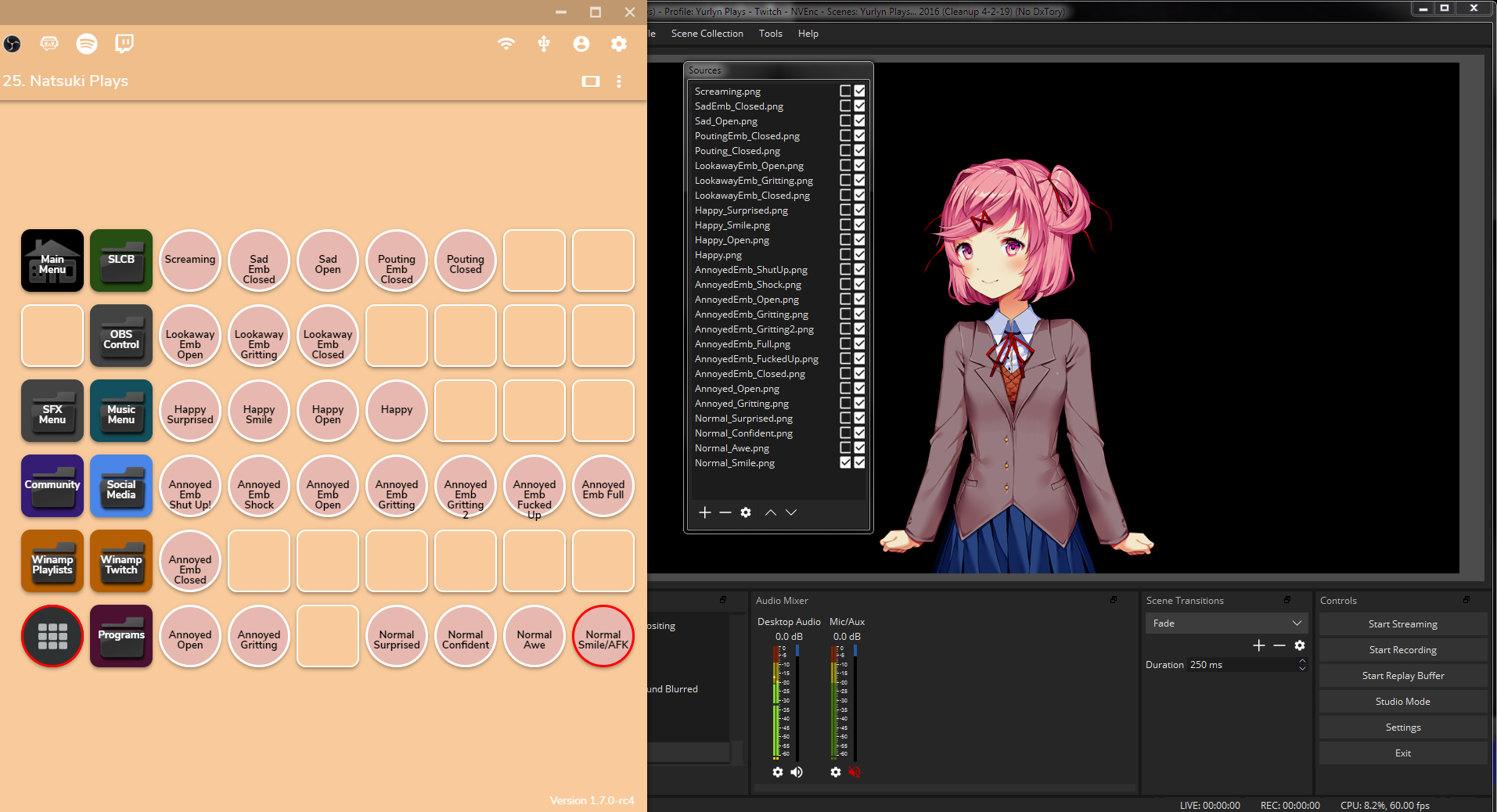 [Request] For SL/OBS Integration or App wide · Issue #293 · rivafarabi/deckboard · GitHub