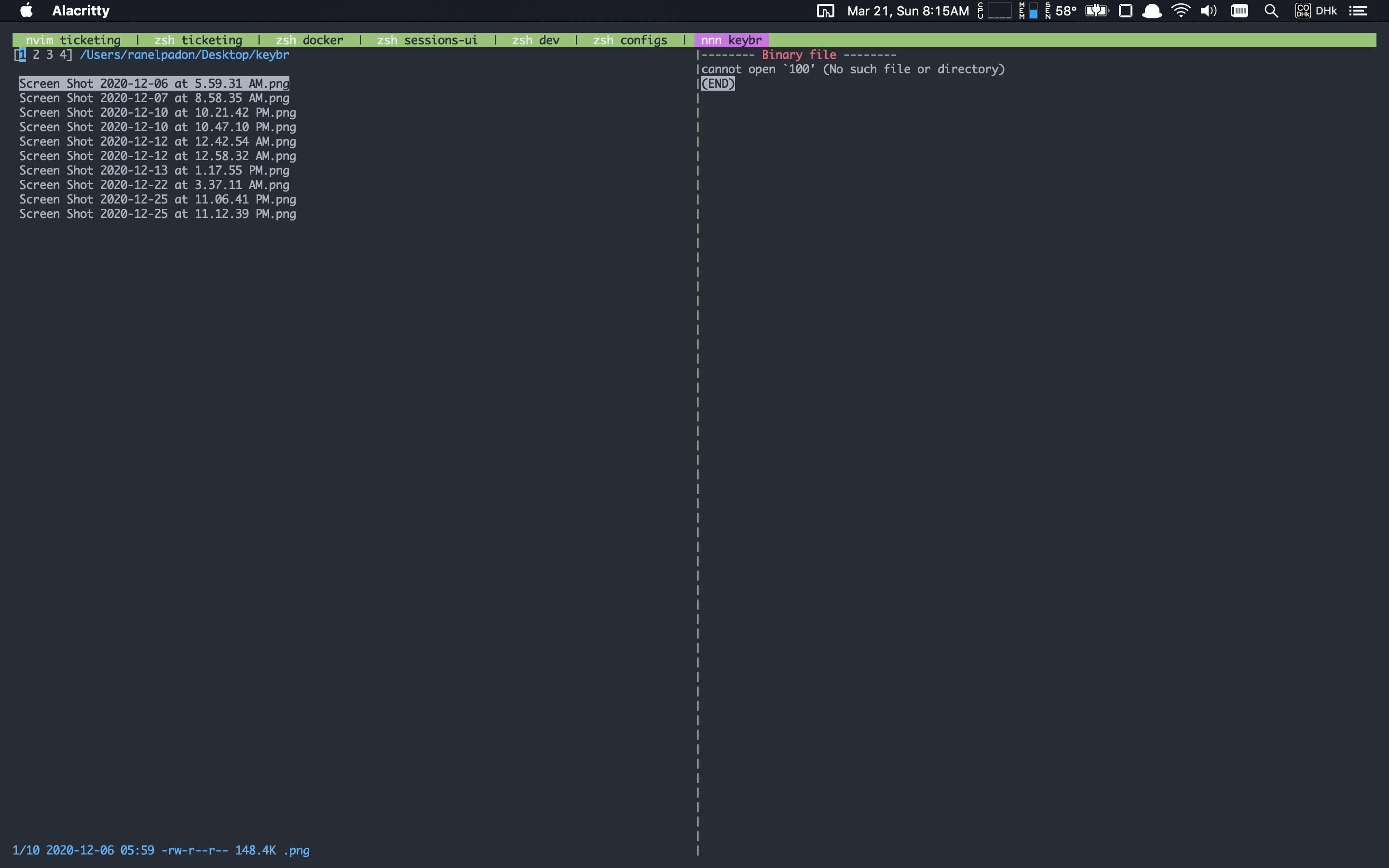 preview-tui does not work on MacOS · Issue #895 · jarun/nnn · GitHub