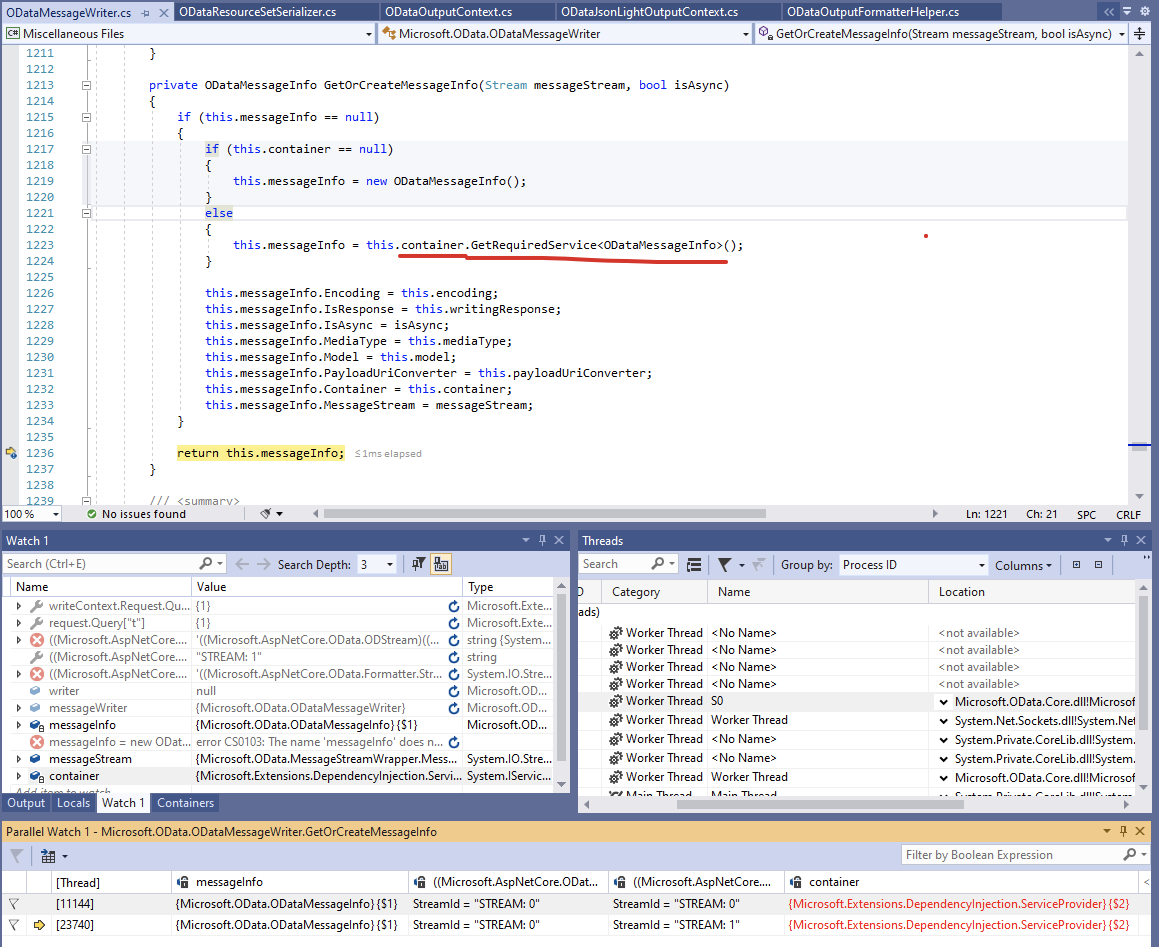 Response issues/incomplete HTTP responses when servicing concurrent requests. · Issue #109 ...