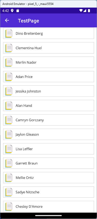 iOS - Basic collection view elements don't render properly. · Issue #15164 · dotnet/maui · GitHub