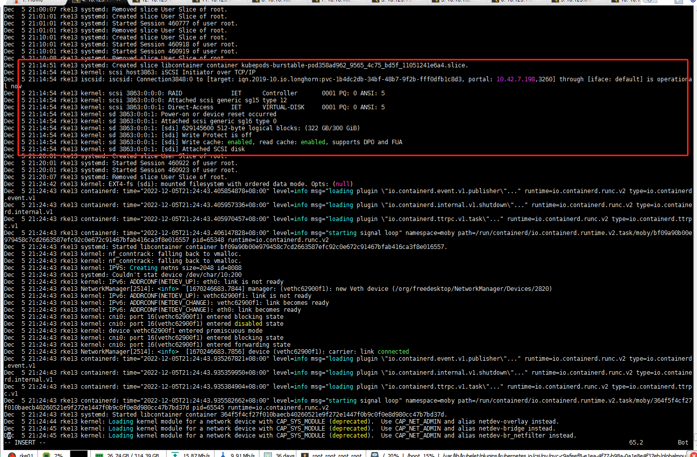 get http://longhorn-backend:9500/v1/volumes/xx context deadline exceeded (Client.Timeout ...
