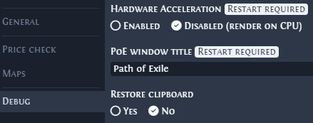 Flickering when overlay is open · Issue #637 · SnosMe/awakened-poe-trade · GitHub