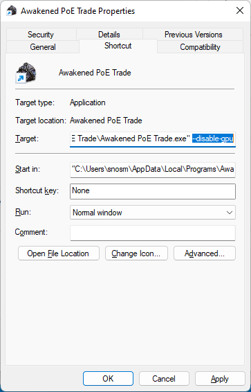 Whole screen goes black in POE except price check overlay · Issue #818 · SnosMe/awakened-poe ...